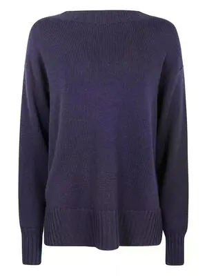 DRUMOHR Boat-neck Wool Sweater