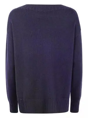DRUMOHR Boat-neck Wool Sweater