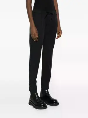 Herno Pleated Drawstring Trousers - Black