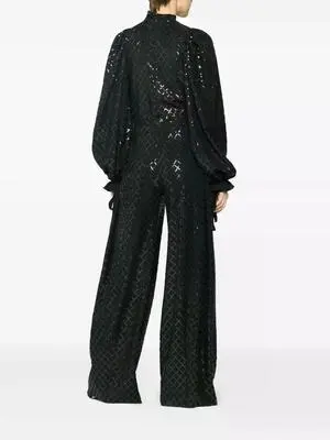 GENNY Sequin-embellished Top