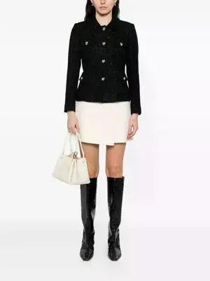 Tagliatore Embellished Tweed Jacket