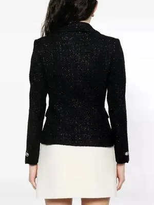 Tagliatore Embellished Tweed Jacket