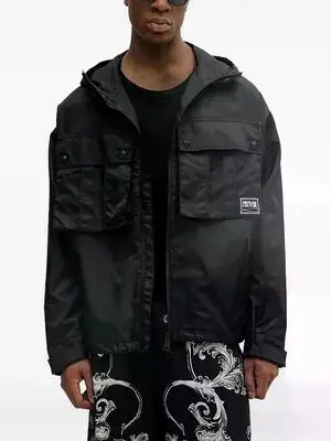 Versace Hooded Jacket With Pockets