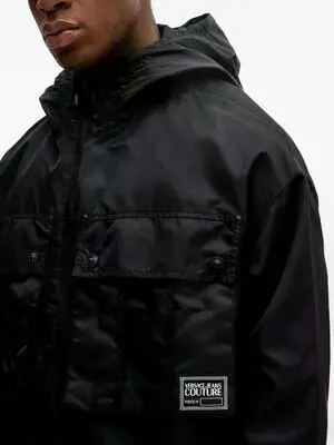 Versace Hooded Jacket With Pockets