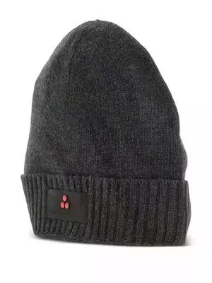 Peuterey Ribbed-cuff Beanie - Grey