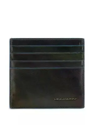 PIQUADRO Leather Cardholder - Black
