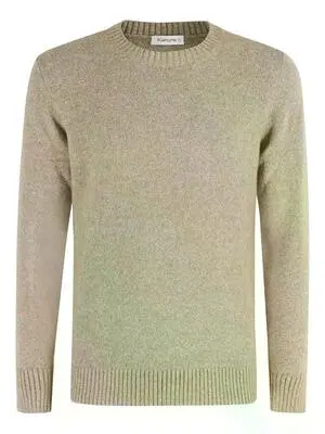 KANGRA Crew-neck Long-sleeve Sweater - Neutrals