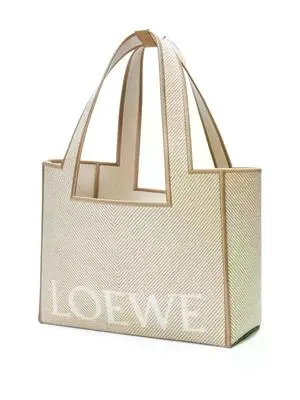 Loewe Medium Herringbone-pattern Tote