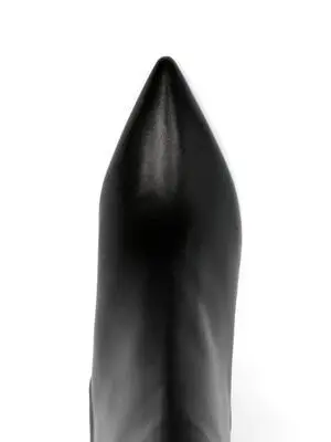 THEA MIKA 50mm Pointed-toe Block-heel Boots