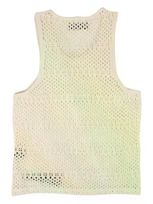 Amiri Stadium Crochet Tank Top