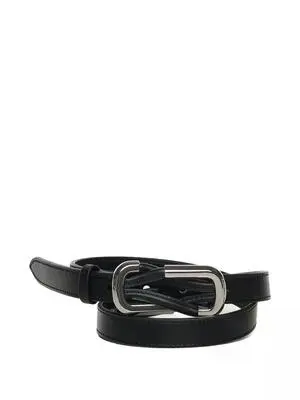 Marc Jacobs Leather Belt - Black