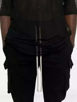 Rick Owens Mastodon Drawstring Cargo Trousers
