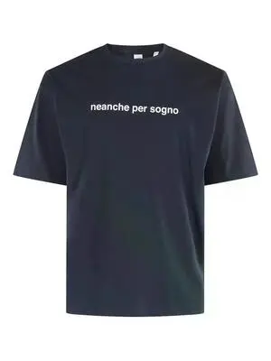 Aspesi Embroidered-text T-shirt