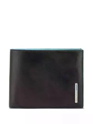 PIQUADRO Leather Wallet - Black
