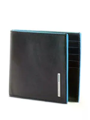 PIQUADRO Leather Wallet - Black