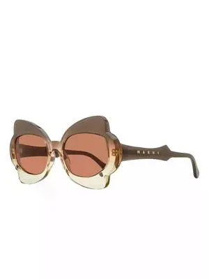 Marni Monumental Gate Butterfly-frame Sunglasses
