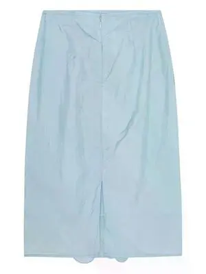Cecilie Bahnsen Flower-appliqué Midi Skirt