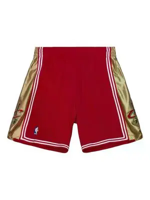 Mitchell & Ness Gold-detail Road Shorts