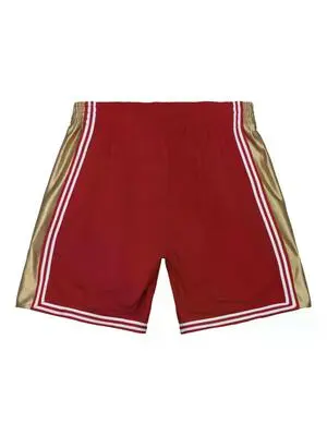 Mitchell & Ness Gold-detail Road Shorts
