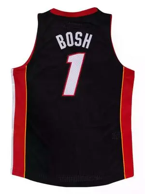 Mitchell & Ness Nba Miami Heat Chris Bosh 2012 Road Finals Jersey T-shirt - Black