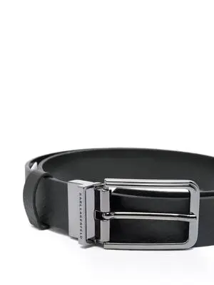 Karl Lagerfeld Textured Buckle Belt