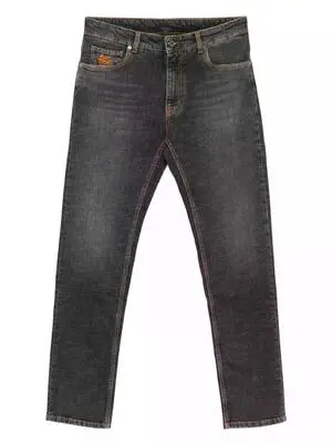 Etro Logo-embroidered Straight Leg Jeans
