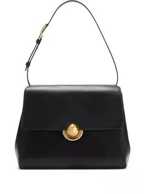 Furla Sfera Clasp Leather Shoulder Bag