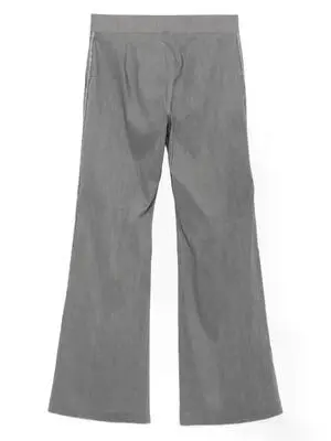 D.exterior Pressed-crease Trousers
