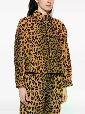 BELLEROSE Wyat Leopard Print Shirt