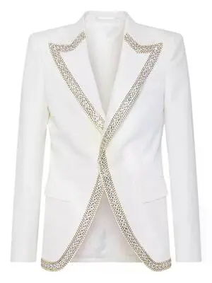 Dsquared2 Crystal-embellished Blazer - White