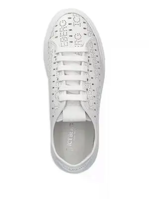 Iceberg Bozeman Perforated Logo Sneakers