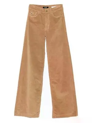 LOIS Button-fly Wide Leg Trousers