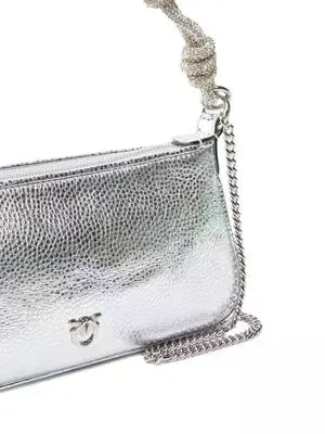 Pinko Crystal-embellished Shoulder Bag