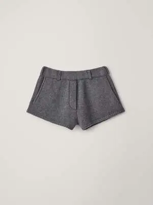 LISA YANG STORE The Annora Shorts - Graphite