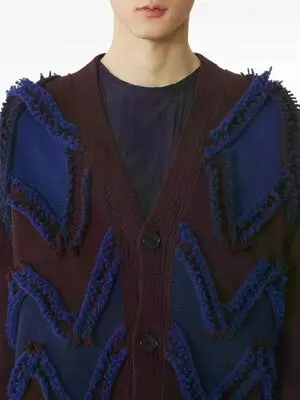 LANVIN Patterned Jacquard Cardigan