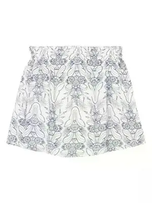 Marc O'polo A-line Floral-print Skirt