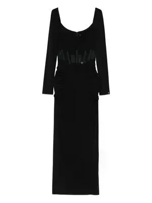 NISSA Long-sleeve Midi Dress