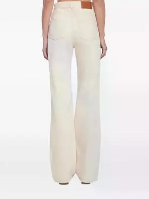 Chloé Straight-leg Cotton Jeans - Neutrals