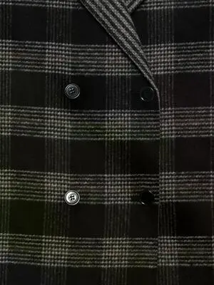 TWINSET Checked Double-breasted Waistcoat