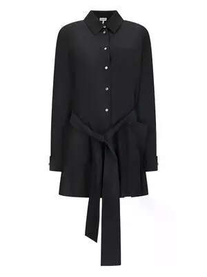 Loewe Belted Silk Blouse