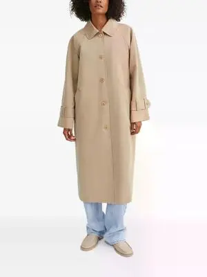 SKALL STUDIO Raglan-sleeve Button Coat