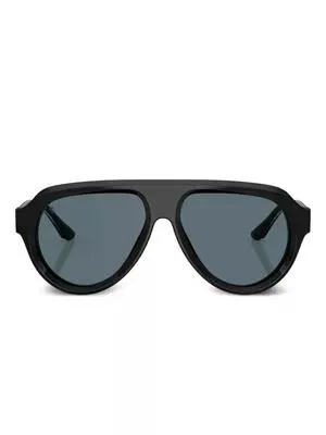 FERRARI Pilot-frame Tinted Sunglasses - Black