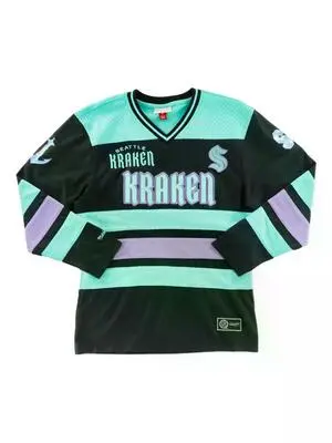 Mitchell & Ness Seattle Kraken V-neck Sweatshirt