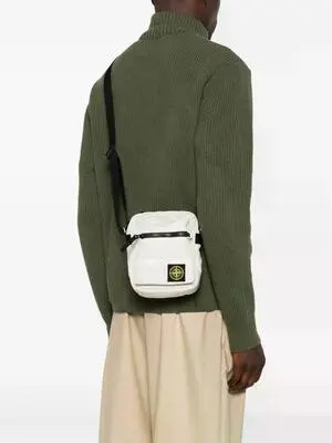 Stone Island Logo-patch Messenger Bag