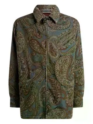 Etro Textured Outerwear For Men