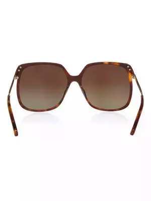Chloé Tortoiseshell Square-frame Sunglasses - Green