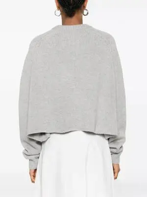 LISA YANG Cropped Round-neck Jumper