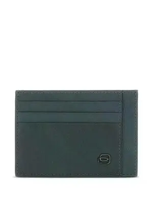 PIQUADRO Multi-compartment Leather Cardholder