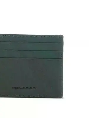 PIQUADRO Multi-compartment Leather Cardholder