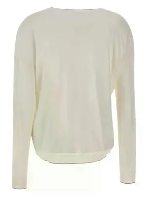 Eleventy V-neck Ribbed-edge Sweater